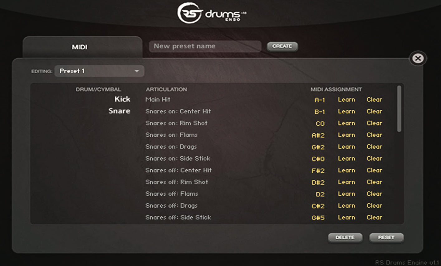 ENSO DRUM SAMPLES – RS Drums